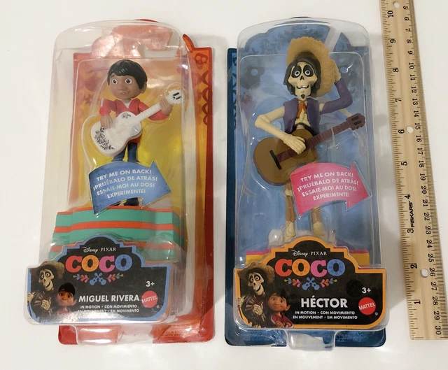 DISNEY PIXAR COCO HECTOR & MIGUEL RIVERA in Motion Action Figure NISP ...