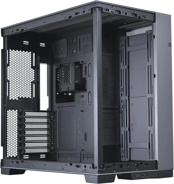 LIAN LI O11D EVO RGB Gaming PC Case E-ATX Desktop Computer Harbor Grey ...