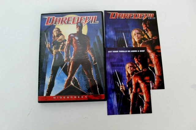 DAREDEVIL WIDESCREEN 2 Disc Set DVD 2003 Complete EUC $7.88 - PicClick CA