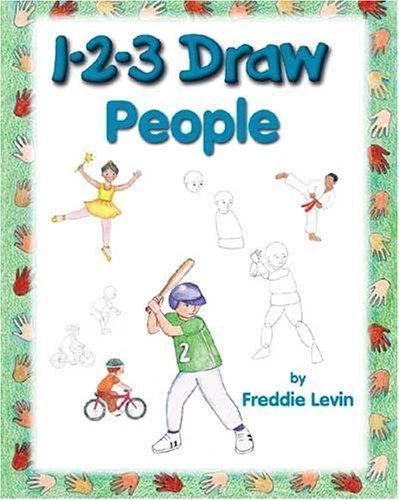 1-2-3 DRAW PEOPLE: A Step-By-Step Guide by Levin, Freddie $4.09 - PicClick