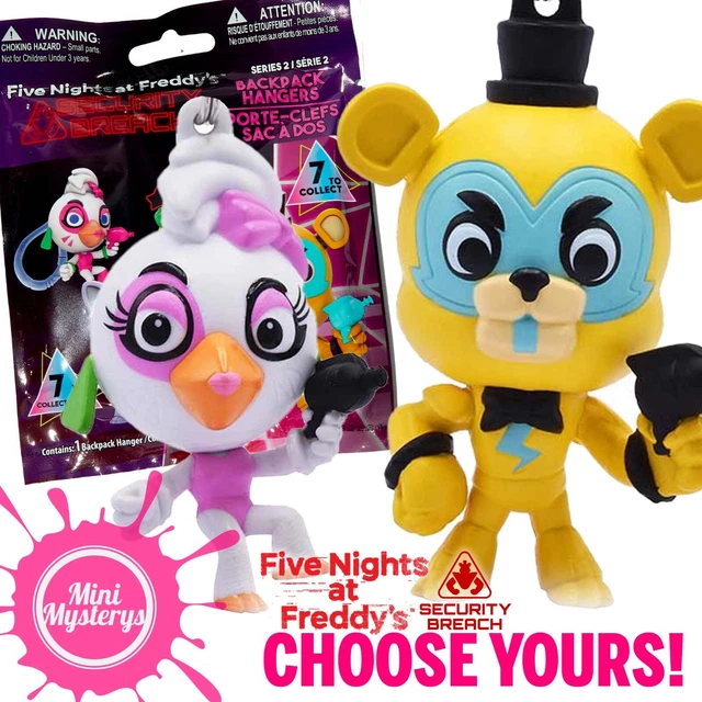 FNAF SECURITY BREACH Backpack Hangers *CHOOSE YOURS* Five Nights at ...