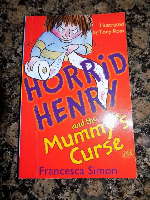 FRANCESCA SIMON HORRID Henry & The Mummy's Curse Paper Back ...