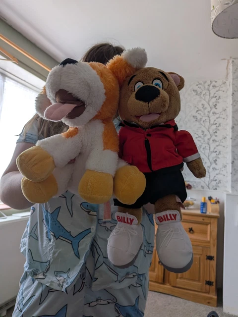 BUTLINS RAINBOW THE Dog And Billy Bear Red Coat Plush Soft Toy £10.80 ...