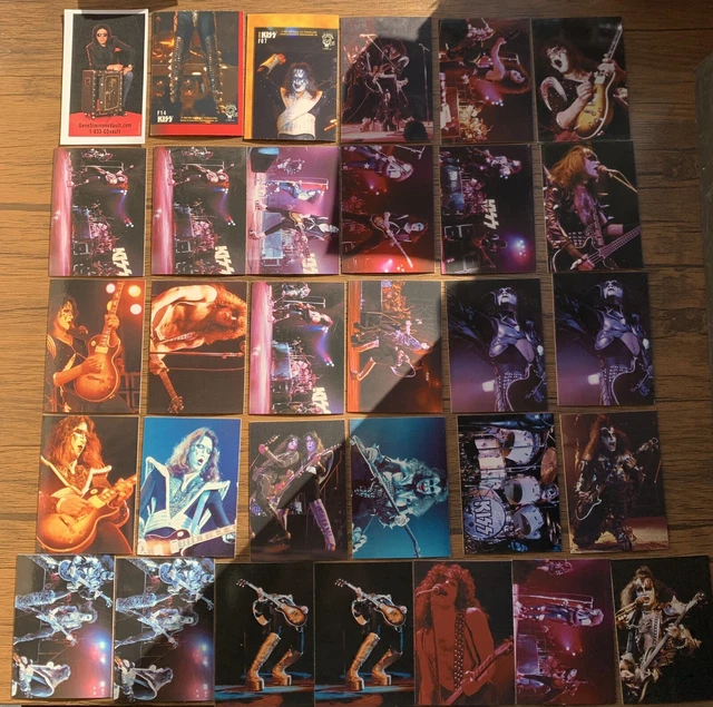 RARE KISS - Alive Trivia Collectors Cards x 30 Official Memorabilia ...