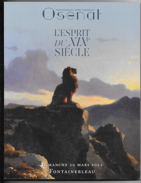 CATALOGUE OSENAT - L'esprit du XIXème siècle - 20-03-2022 ...