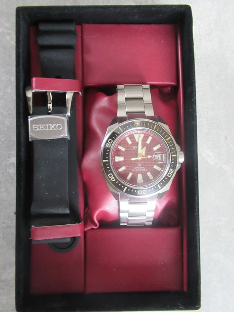 SEIKO PROSPEX RED King Samurai Limited Edition EUR 725,00 - PicClick DE