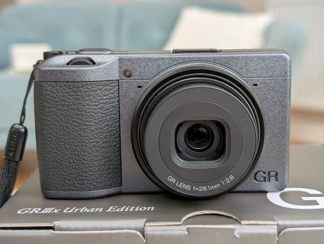 RICOH GR IIIX Urban Edition (GR3x) plus original case, new 128gb SD ...