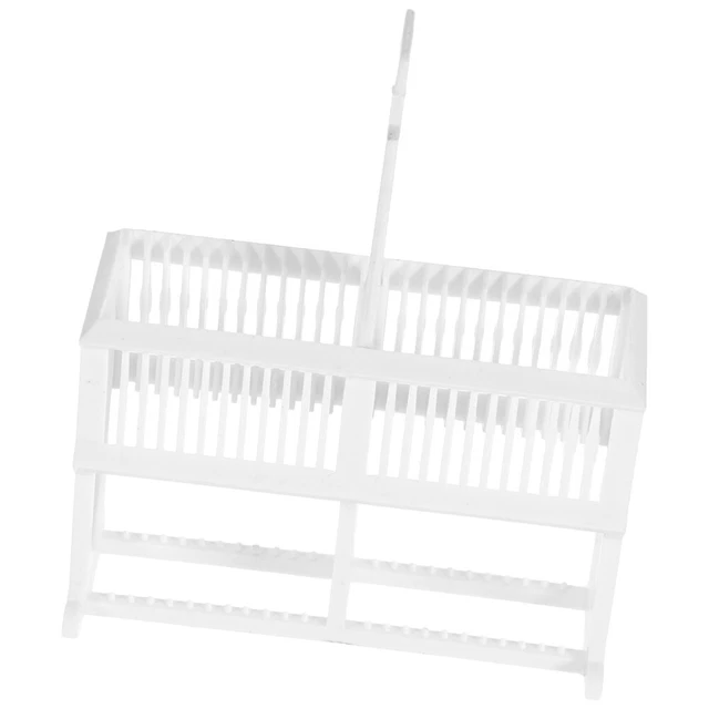 PORTE-LAMES DE MICROSCOPE Support Coloration Pour Rangement Plastique ...