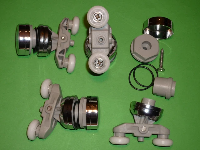 SHOWER DOOR ROLLERS, Twin Wheels, Runners SR81 Daryl Aroco £12.99 ...