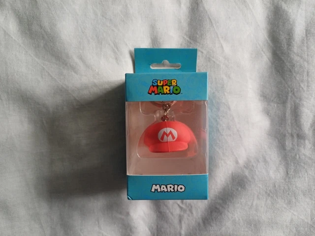 NINTENDO SUPER MARIO Plush & Rare 2018 Bioworld Cap Keyring Bundle £7. ...