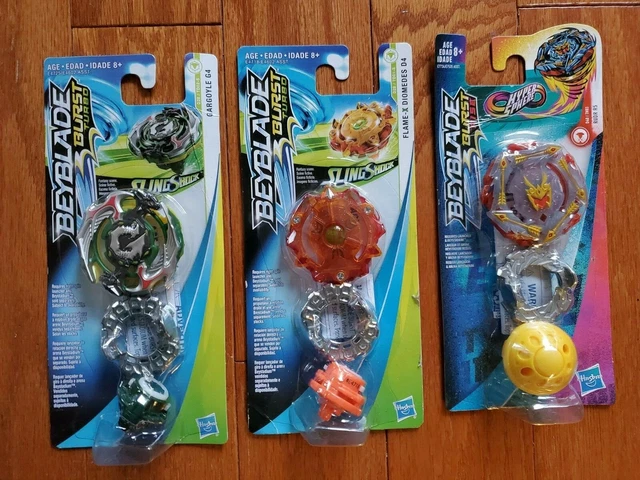 BEYBLADE BURST RISE Hyper Sphere Rudr R5 Turbo Sling Shock Flame X ...