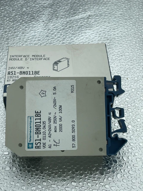 TELEMECANIQUE INTERFACE MODULE / RS1-BN011BE EUR 57,47 - PicClick FR