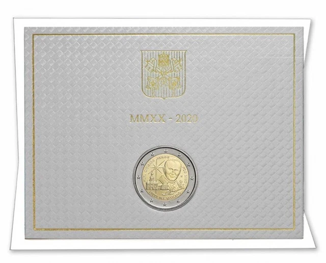 2 EURO VATIKAN 2020 JOHANNES PAUL II EUR 79,00 - PicClick DE