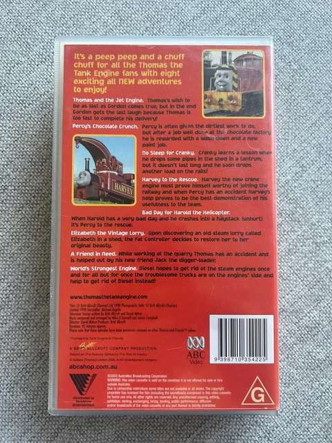 THOMAS & FRIENDS: Thomas & The Jet Engine (VHS, 2003) - ABC For Kids ...