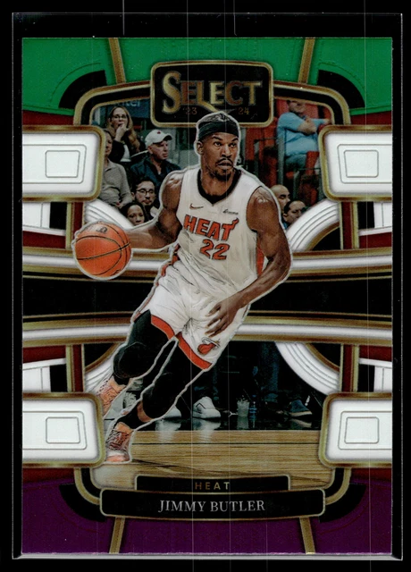 CARTE JIMMY BUTLER 2023-24 Panini Select vert blanc violet #40 EUR 1,12 ...