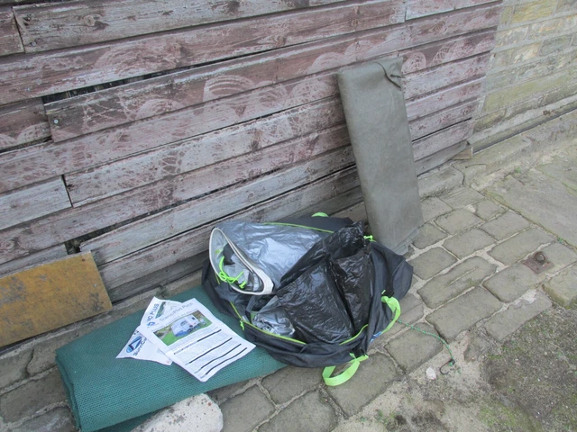 SUNNCAMP SCENIC Plus Porch Awning with ground sheet & green "carpet" £ ...