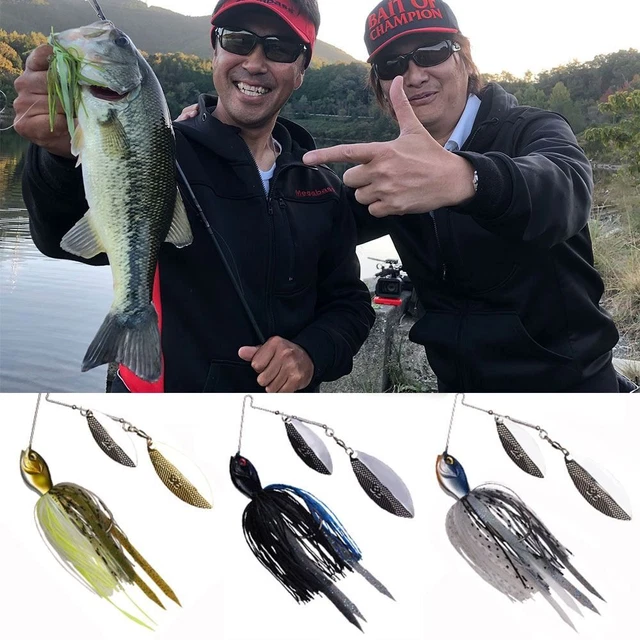 FLAP WALLEYE CHATTER Beard fishing lure bass pike walleye Buzzbait ...