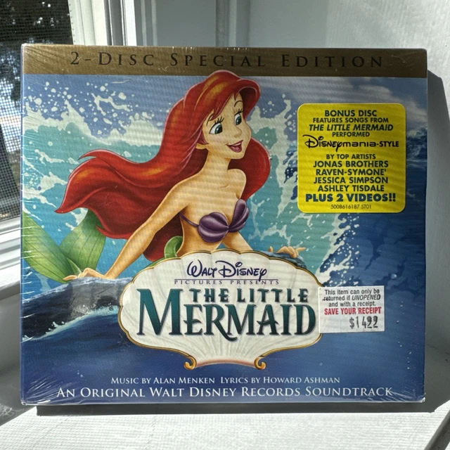 THE LITTLE MERMAID Special Edition Soundtrack 2 CD Set New Sealed $28. ...