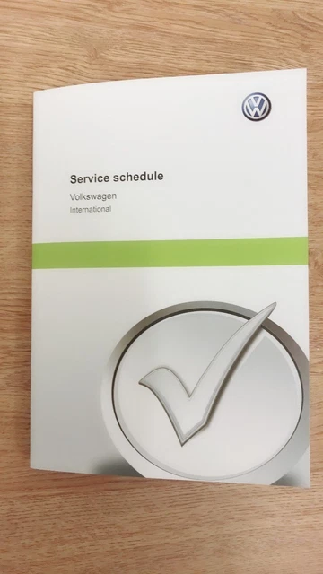 VW VOLKSWAGEN SERVICE Book New Unused Genuine Not Duplicate Jetta, Polo ...