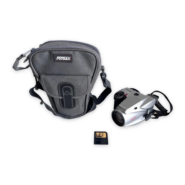 RARE FULLY WORKING Olympus Camedia C-1000L 0.8MP Digital Camera ...