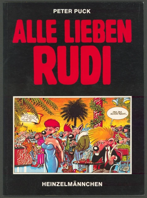 ALLE LIEBEN RUDI Heinzelmännchen - Peter Puck - SC Album 1990 EUR 3,90 ...