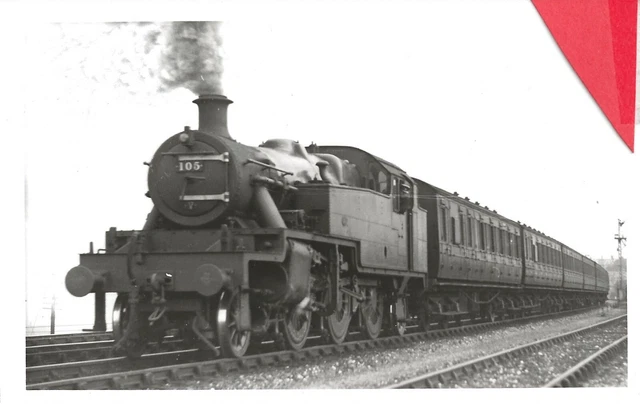 LMS LIVERY - Stanier Class 3 - 2-6-2T No. 105 - Vintage Image - # L3250 ...