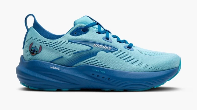 BROOKS X RUN Disney 2025 Glycerin 22 Stitch Mens Size 10.5 New Limited ...