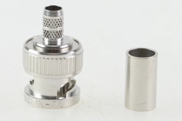 HUBER+SUHNER 11 BNC-75-4-4C/133 Connecteur BNC (Mâle) - 3 Pièces - NEUF EUR 5,64 - PicClick FR