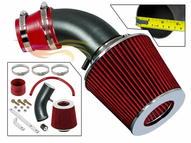 RW RED RAM Air Intake Kit +Filter For 90-93 Storm Impulse 1.6L 1.8L EUR ...