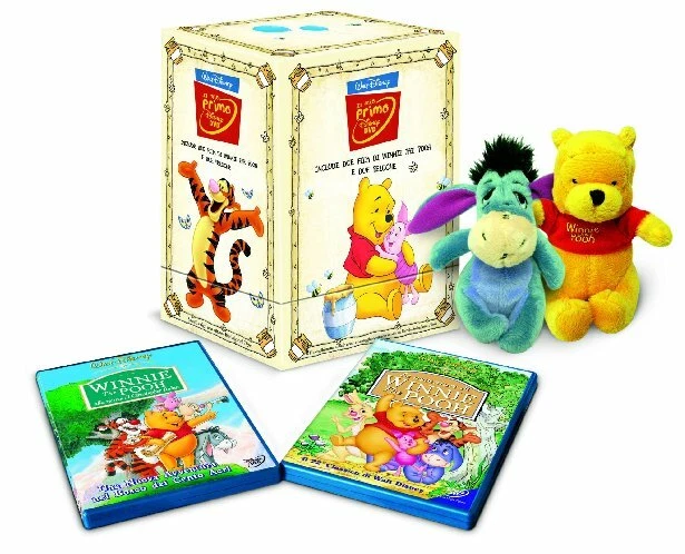 WINNIE THE POOH - My First Dvd Box 2 Dvds + Plush WALT DISNEY £46.42 ...