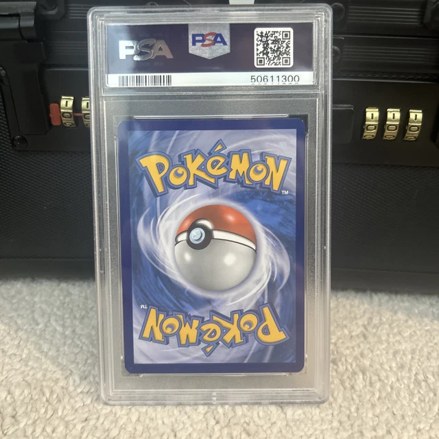 POKÉMON TCG RESHIRAM Charizard GX Tag Team Sun Moon SM201 Promo PSA 9 £ ...