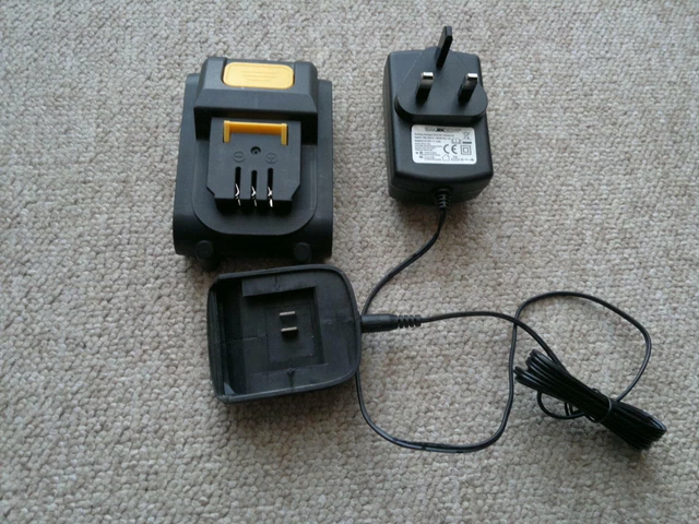 WORKZONE PT166213304 20V 2Ah Battery Li-Ion + Charger XZ2150-1600G/LB £ ...