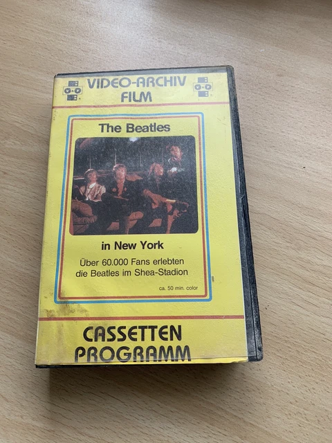 THE BEATLES IN New York, Shea Stadium. [VHS] German - VIDEO-ARCHIV FILM ...