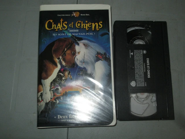 CATS AND DOGS/ Chats Et Chiens (VHS)(French) Clamshell $5.99 - PicClick CA