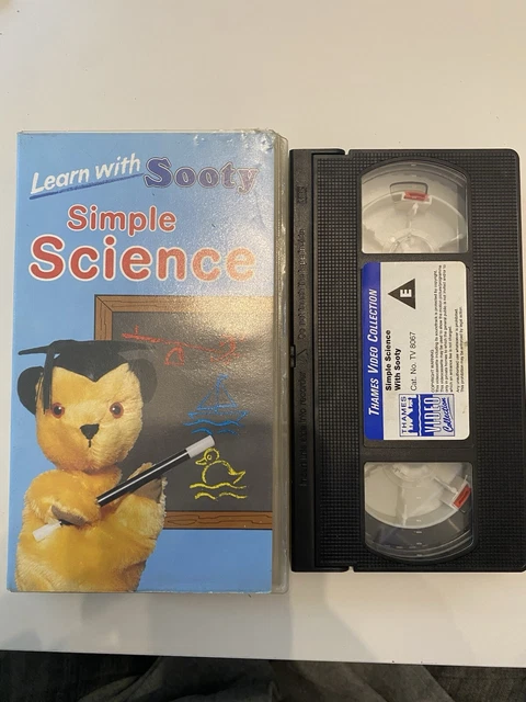 LEARN WITH SOOTY Simple Science Vhs Video Children’s Retro £9.99 ...
