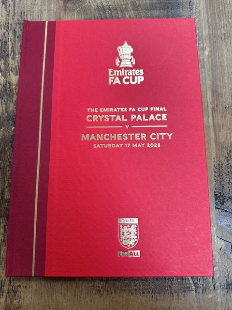 OFFICIAL 2025 FA Cup Final Limited Edition Commemorative Programme ...