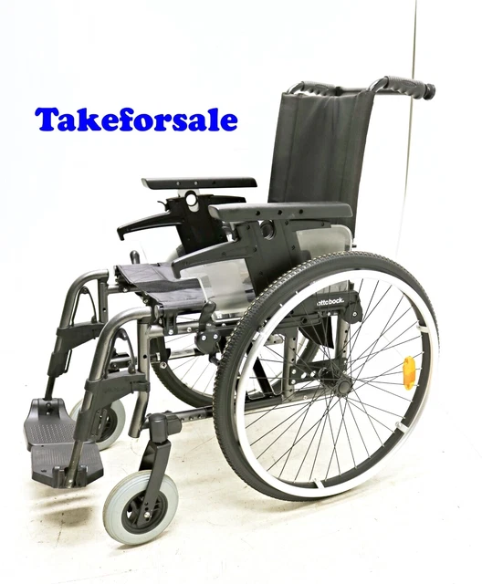 OTTO BOCK MOTUS CV Faltbarer Adaptivrollstuhl SB 37 cm Rollstuhl 125 kg ...
