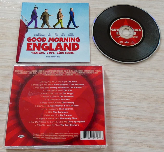 CD ALBUM BOF Musique De Film Good Morning England 15 Titres 2010 EUR 5 ...