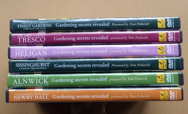 GARDENING SECRETS REVEALED: Tom Petherick DVD Job Lot EUR 11,65 ...