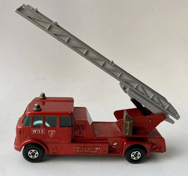 MATCHBOX K-15 MERRYWEATHER Fire Engine Super Kings 1971 Made in England ...