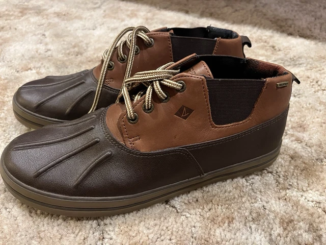 SPERRY TOP SIDER Fowl Weather Chukka Brown Duck Boots Men's Size 9.5 £ ...