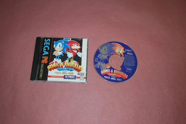 SONIC AND & Knuckles Collection - SEGA PC CD-ROM, Complete in Case $9. ...