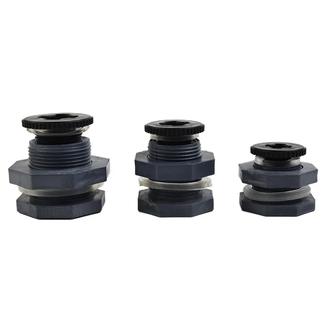 ADAPTATEUR EN PVC fileté inversé joint d'étanchéité eau de pluie jardin ...