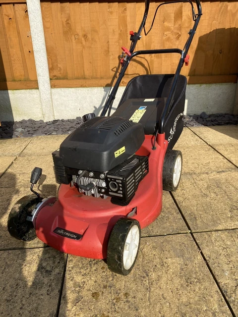 SOVEREIGN ROTARY SELF propelled petrol lawn mower £59.00 - PicClick UK