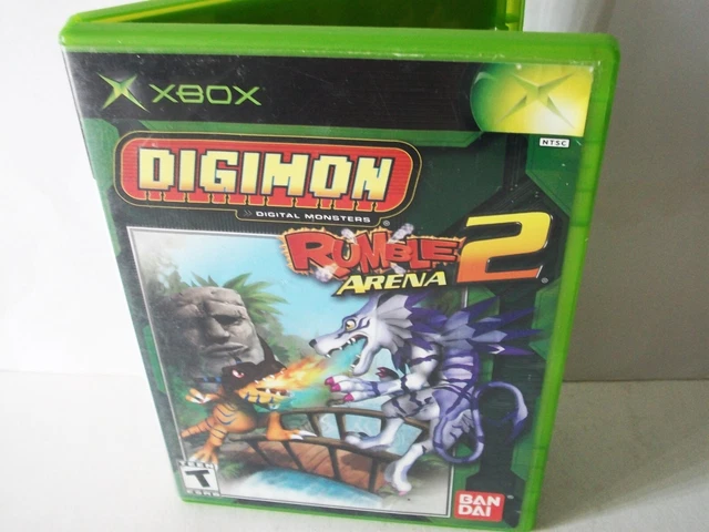 DIGIMON RUMBLE ARENA 2 Case Only NO GAME Xbox Original Empty ...