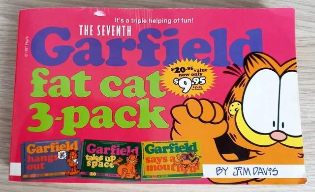 GARFIELD FAT CAT 3-pack Jim Davis the seventh EUR 16,00 - PicClick FR