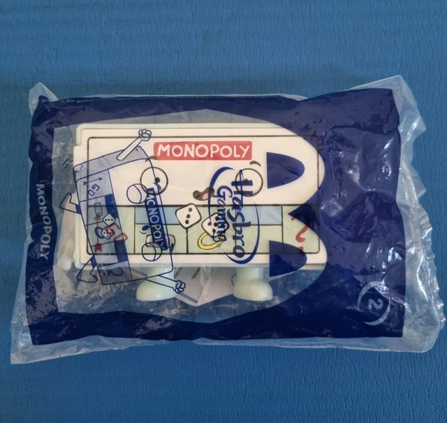 RARE NEW - McDonalds Hasbro Mini Monopoly Game Toy Figure 2021 Happy ...