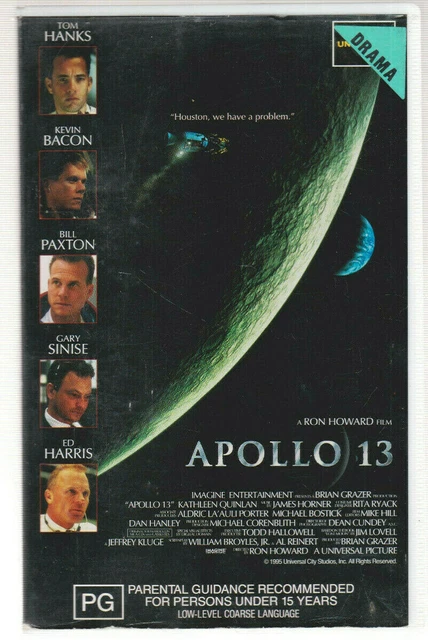 VHS VIDEO TAPE APOLLO 13 Big Box Ex-Rental $15.00 - PicClick AU