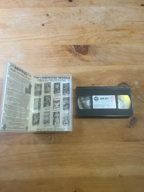 JUNK BOY VHS Rare Manga VHS £20.00 - PicClick UK