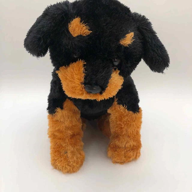 BRUTUS ROTTWEILER DOG Ty Classic Stuffed Animal Plush Toy w/ TagsTySilk ...